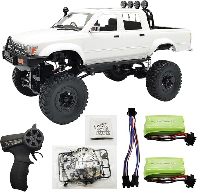 Amazon.com: Skymaker RC Rock Crawler WPL C64-1 RC Car 1:16 2.4G 4WD ...