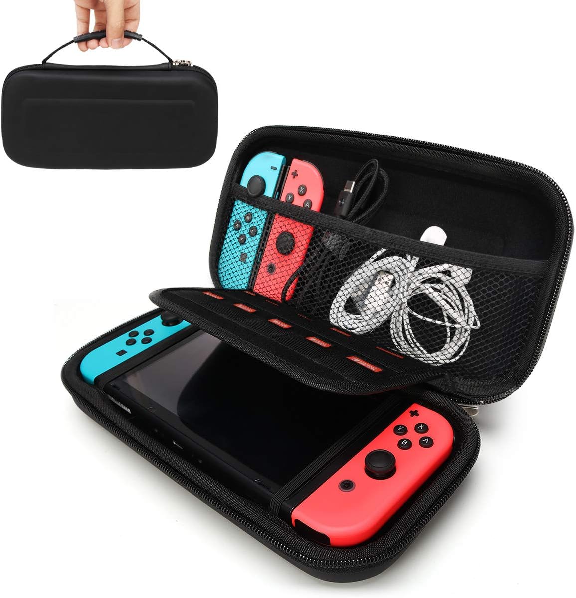 Omnpak Carry Case Compatible with Nintendo Switch - Protective Hard ...