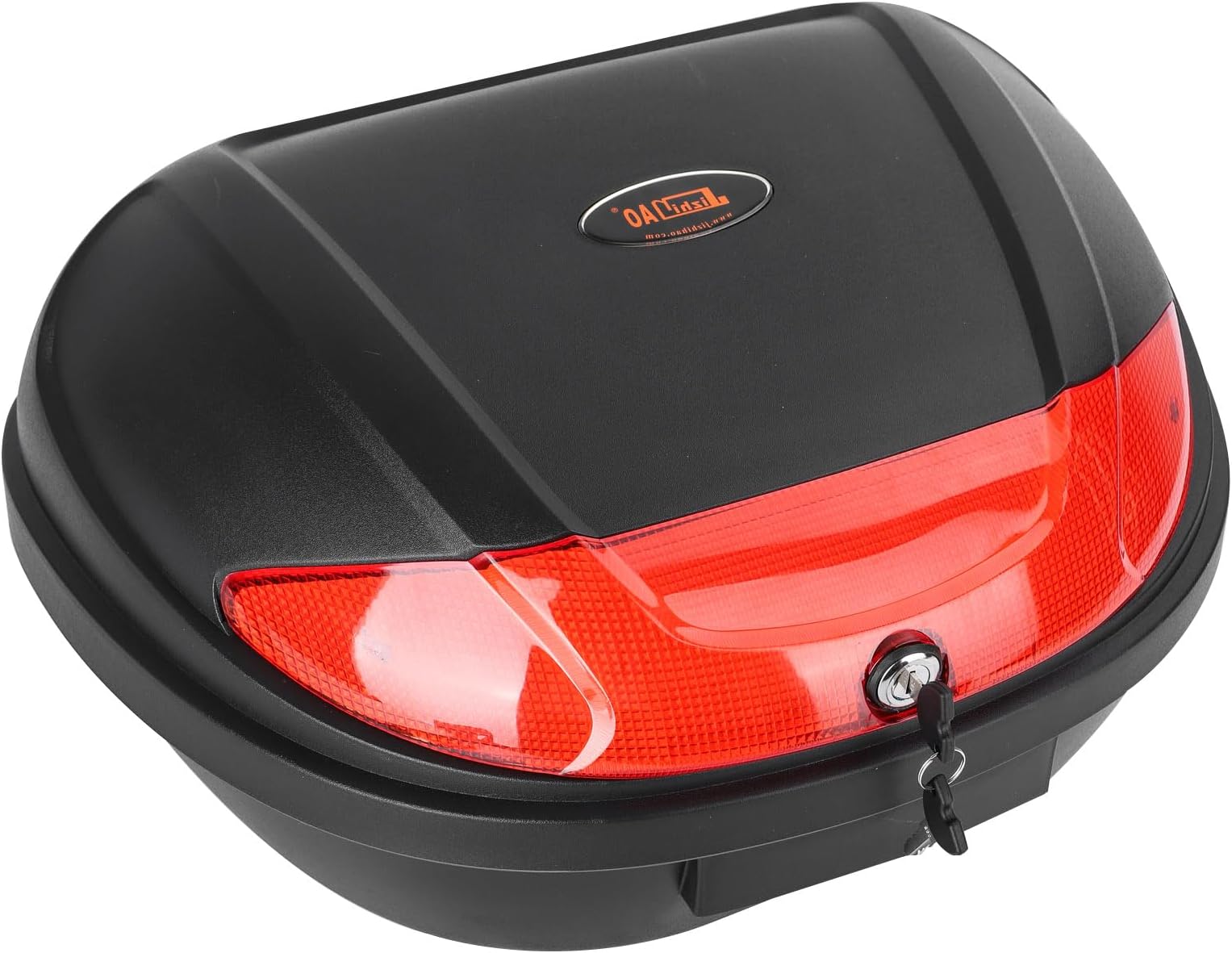 TecTake Motorcycle back top box case universal scooter motorbike ...