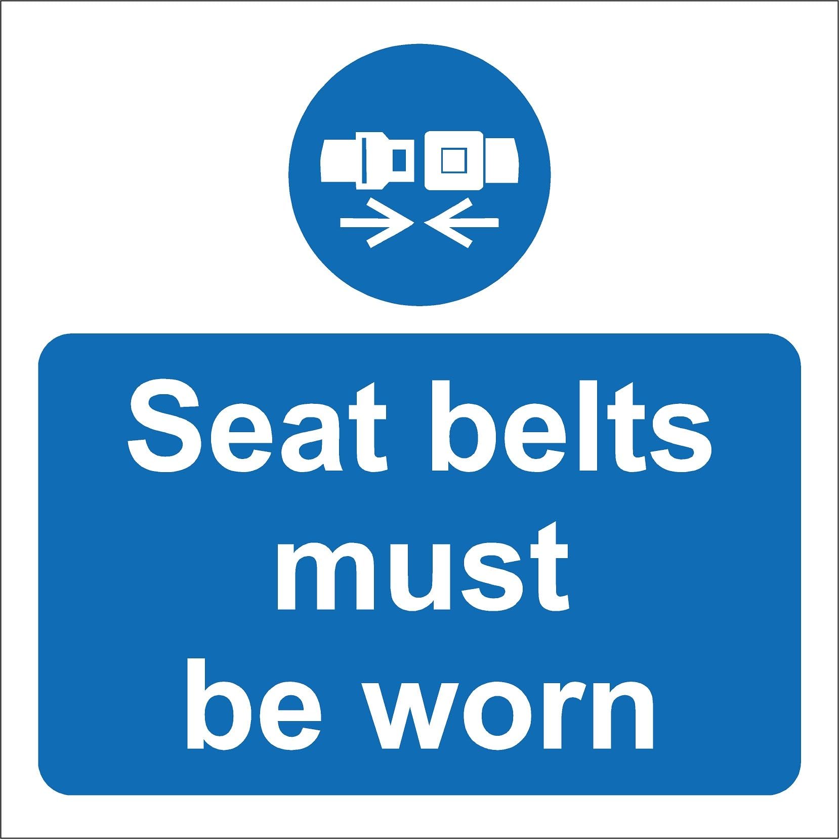4pcs 2 inch Please Fasten Your Seatbelt Sign Fastened Seat Belt ...