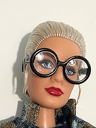 Amazon.com: Barbie Collector Styled by Iris Apfel Doll with Floral Suit ...