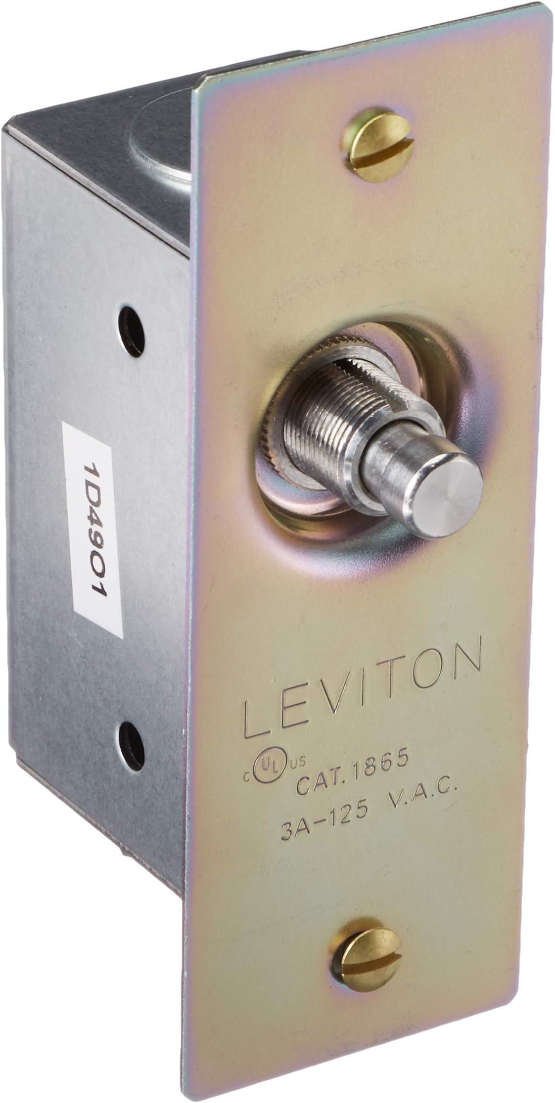 Leviton 3 Amp, 125 Volt, Single-Pole, Doorjamb with Jamb Box Switch ...