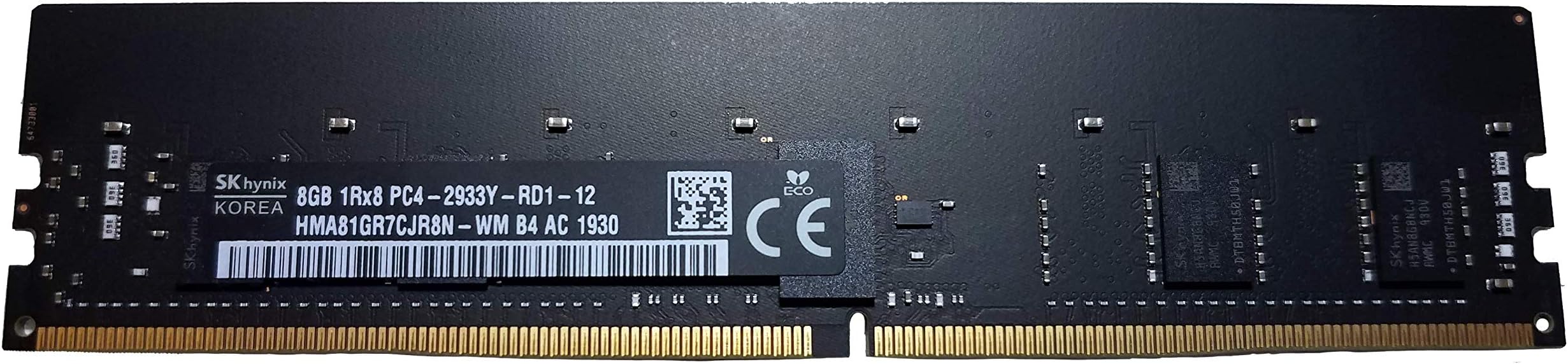 Hynix HMA81GR7CJR8N-WM 8GB DDR4-2933 1Rx8 ECC REG DIMM at Amazon.com