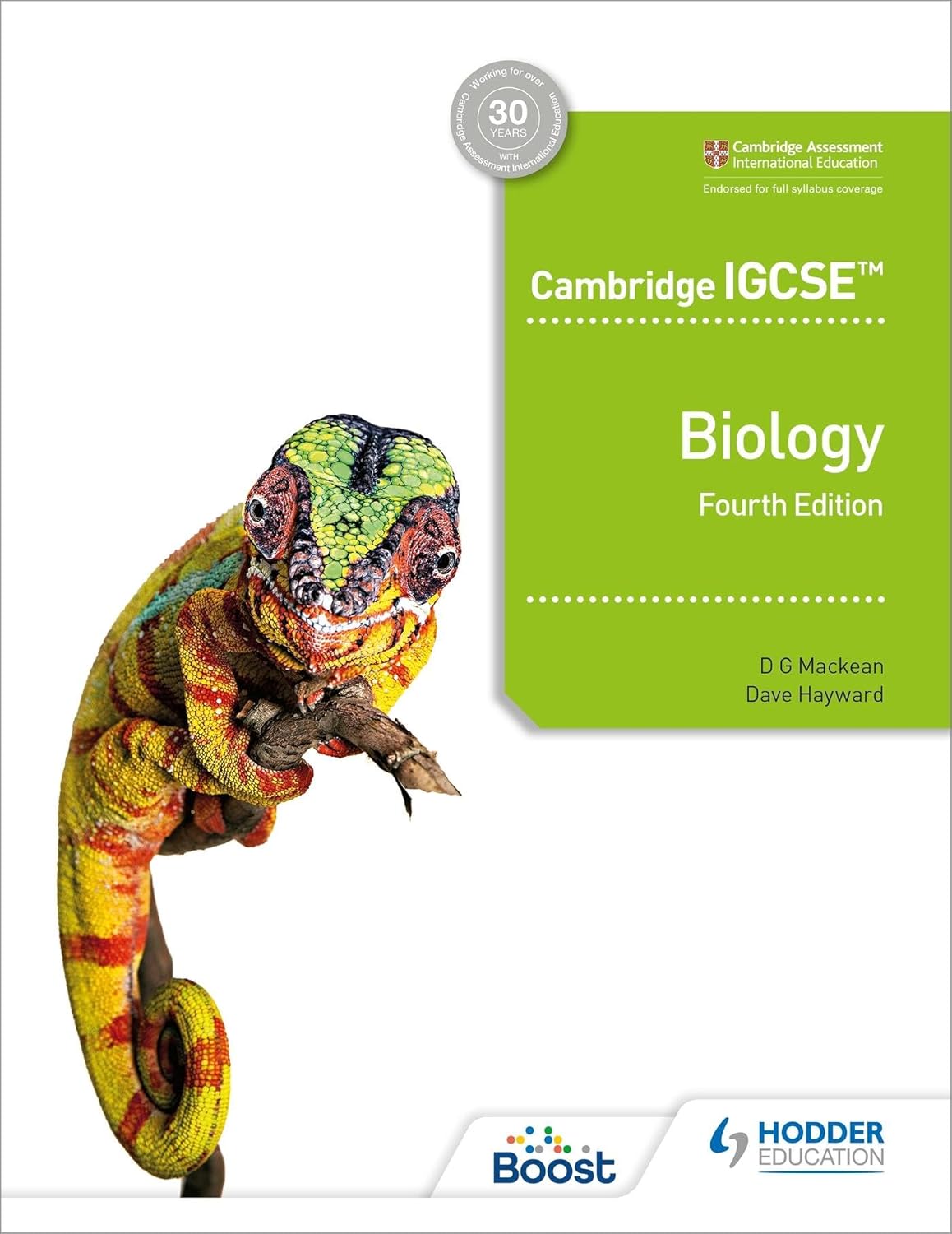 Cambridge IGCSE™ Biology 4th Edition : Mackean, D. G., Hayward, Dave: Amazon.fr: Livres