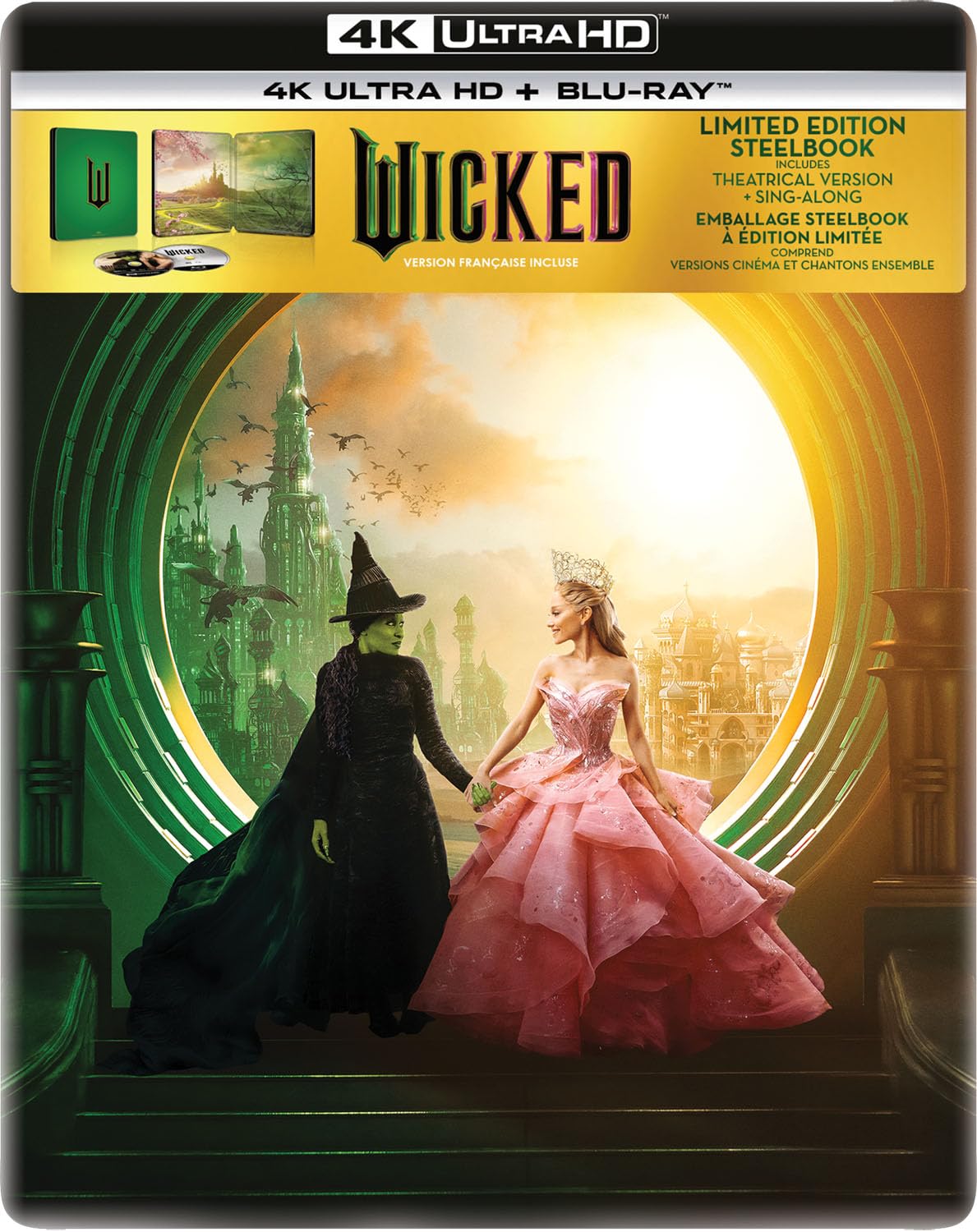 Wicked - Limited Edition 4K Steelbook (Bilingual) [Blu-ray]: Amazon.ca ...