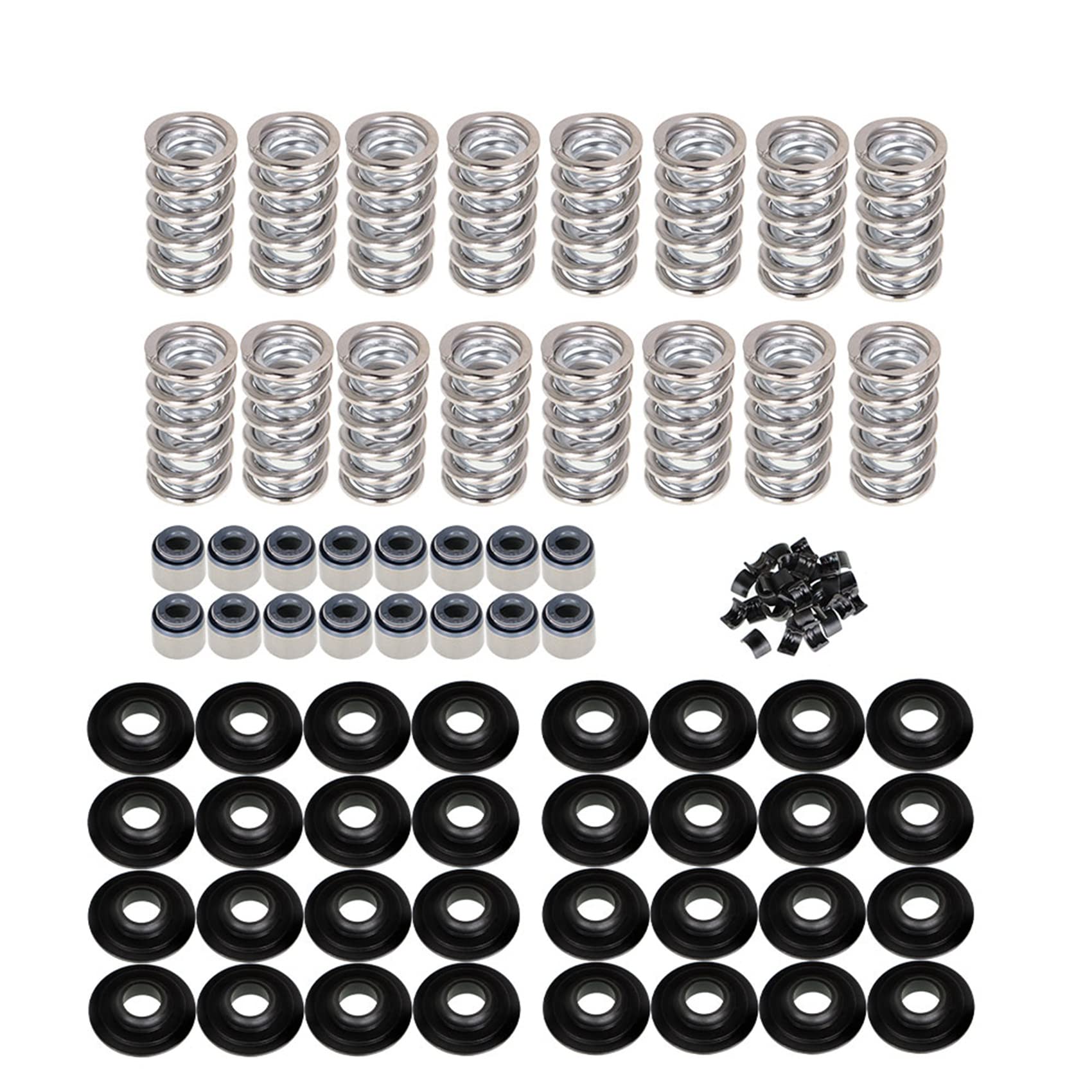 labwork Dual Valve Springs Kit with Retainers SK001S Replacement for LS ...