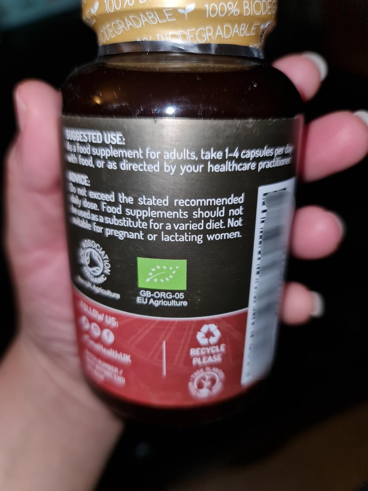 New: Organic Cayenne Pepper (Capsicum) High Strength – 60 x 650mg ...