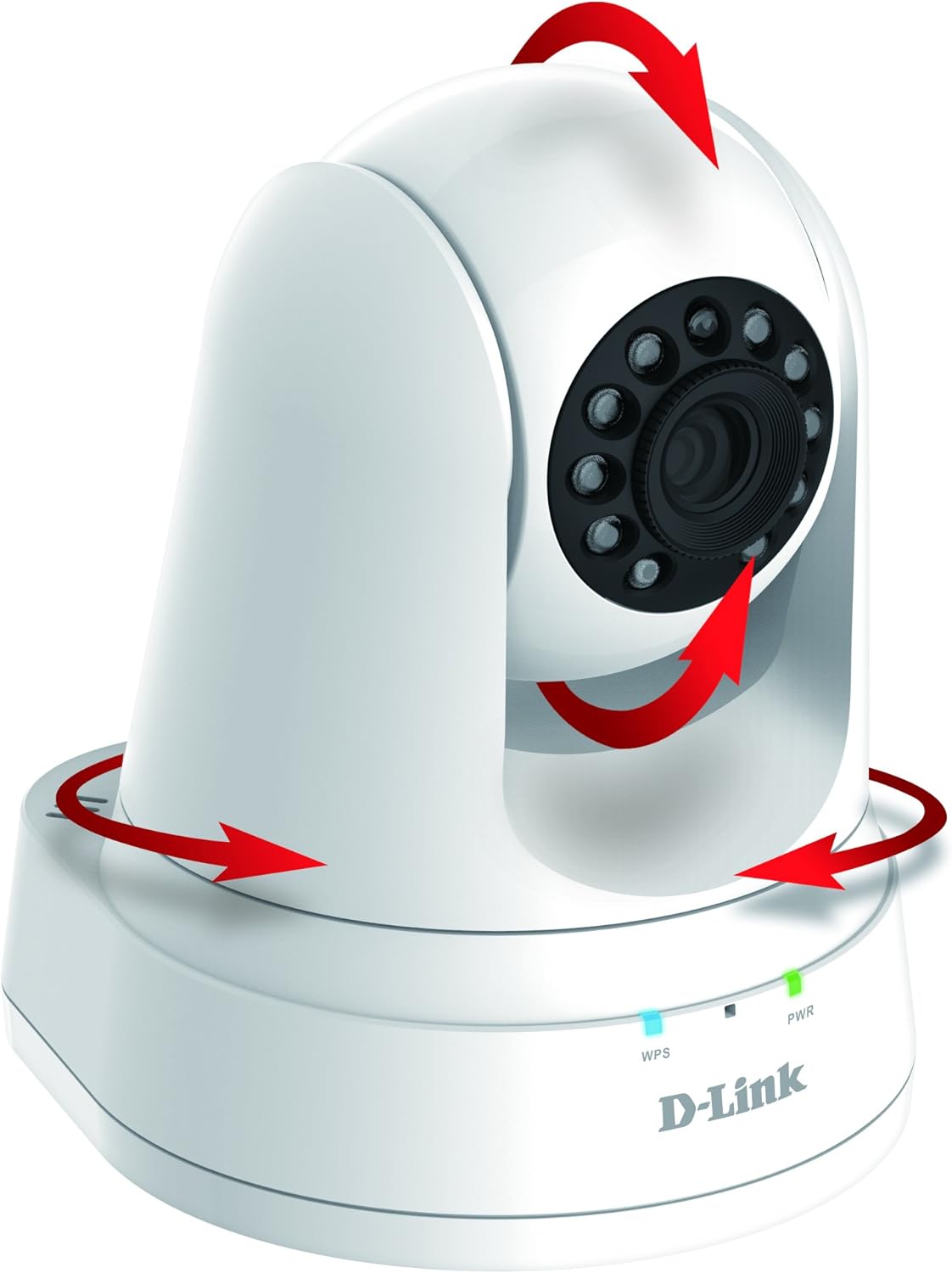 D-LINK Wireless N HD Day/Night Pan/Tilt Network Camera, microSD Slot, mydlink enabled (DCS-5030L ...
