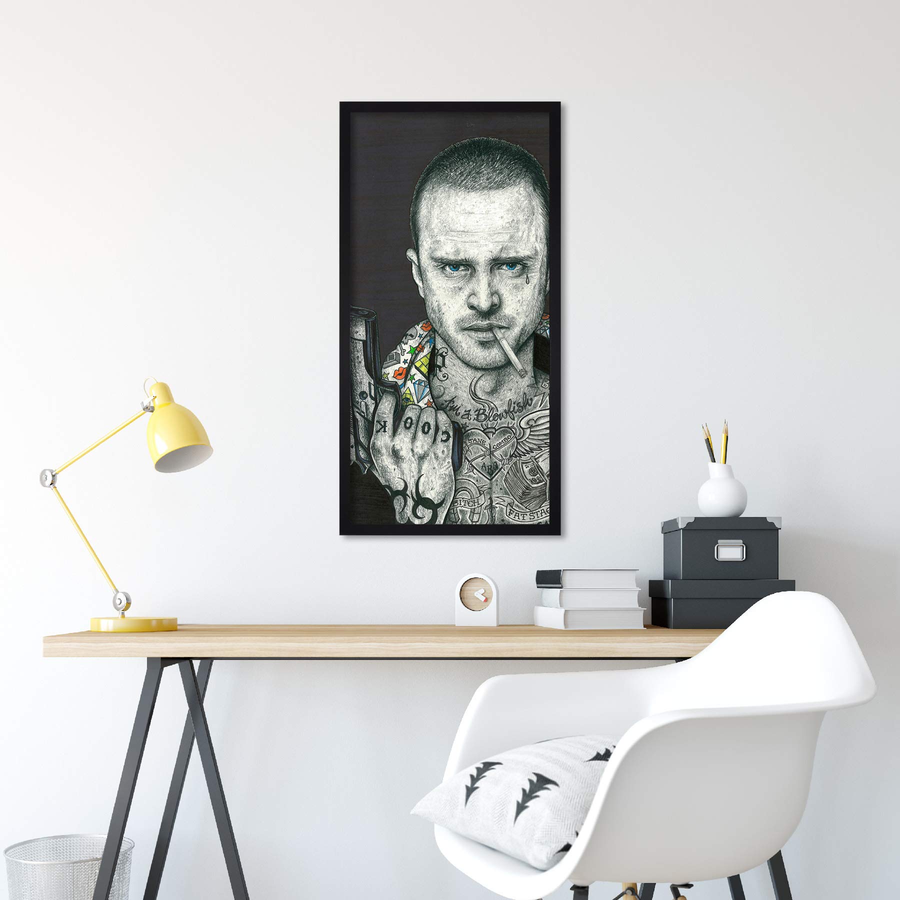 Jesse Pinkman Tattoo Stencil 41 Incredible TV And Film Tattoos To