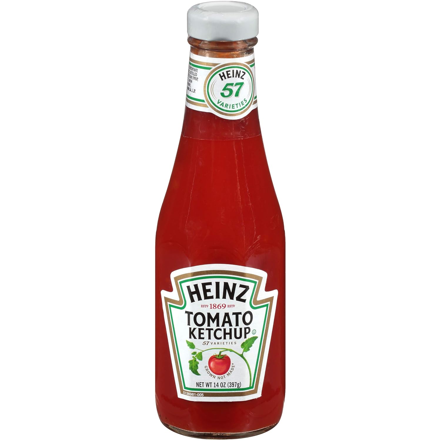 Amazon.com : Heinz Ketchup (24 ct Casepack, 14 oz Bottles) : Grocery ...