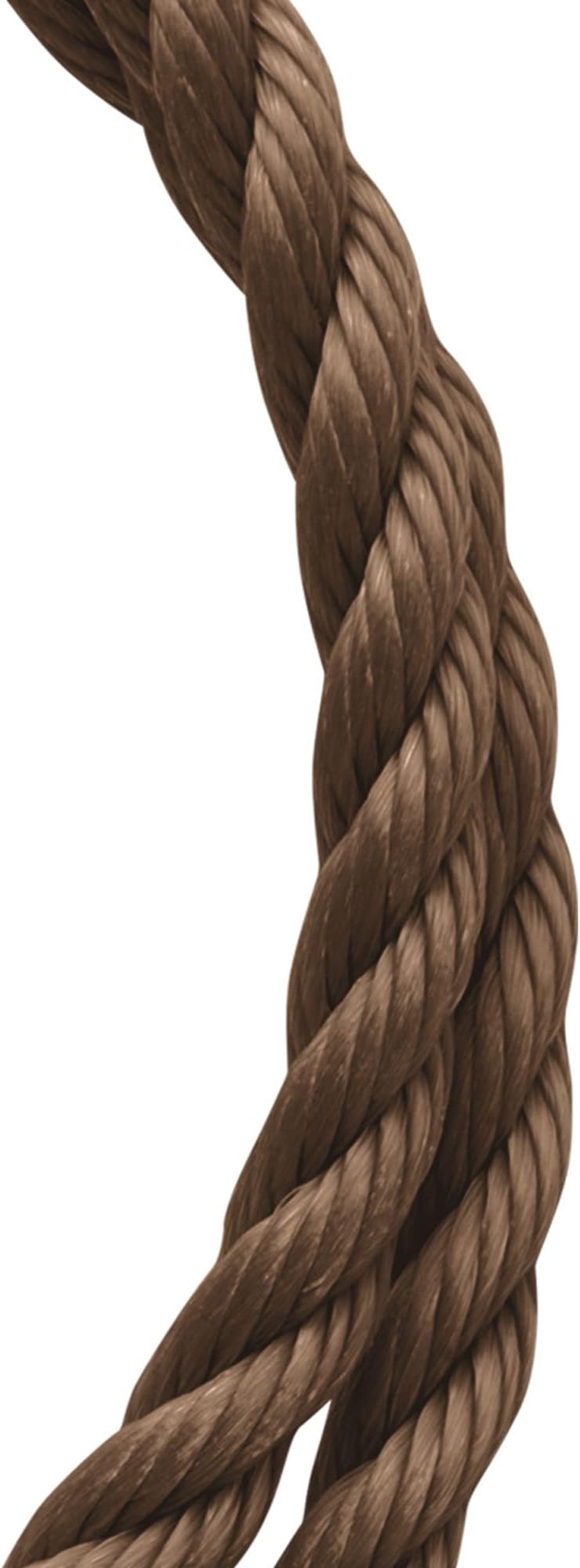 Koch Industries Twisted Polypropylene Rope, Brown, 1/4 Inch by 50 Feet ...