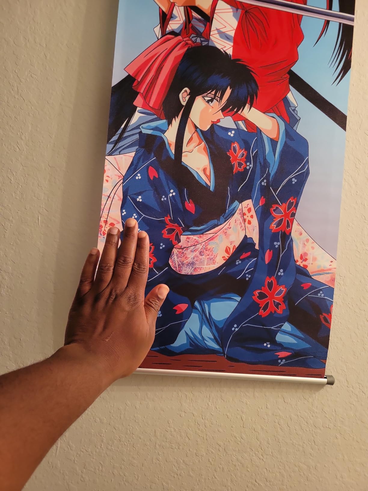 Amazon.com: CosInStyle Anime Scroll Poster for Kenshin Himura & for ...