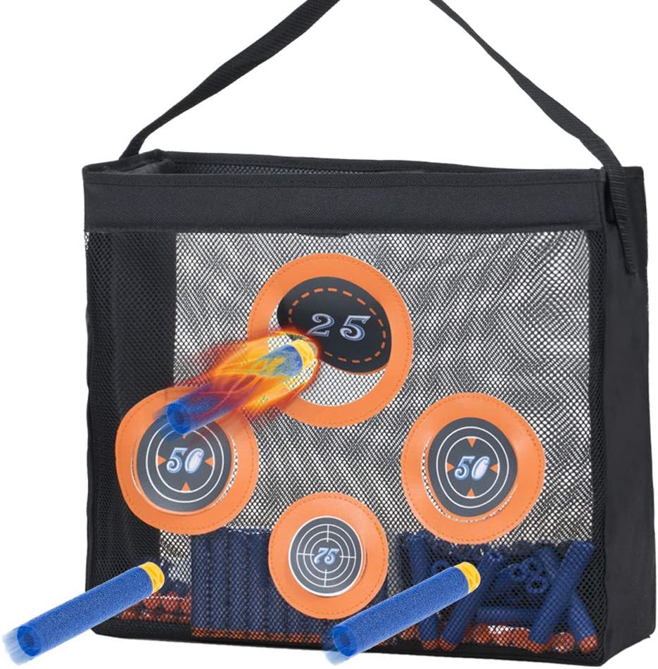 Amazon.com : Foam Blasters Portable Practice Target Bag Storage Carry ...
