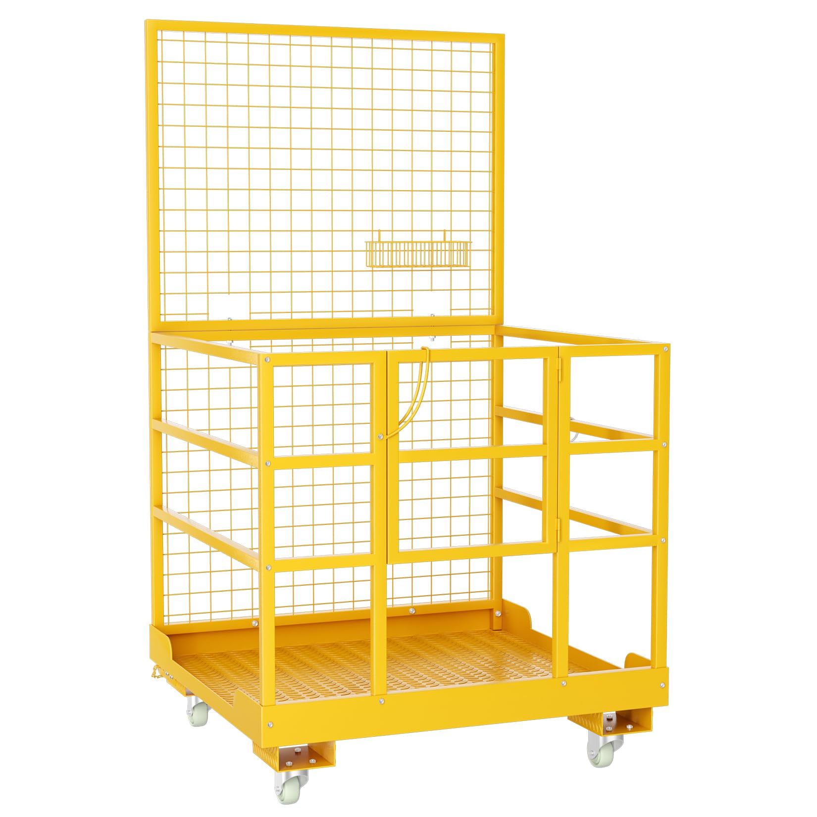 Amazon.com: Forklift Safety Cage, 43"x45" Forklift Man Basket, 1400lbs ...