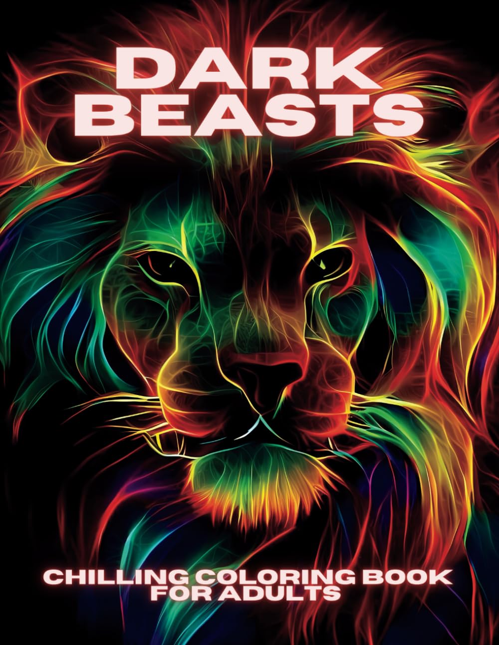 Amazon.com: Dark Beasts Chilling Coloring Book for Adults: Realistic ...