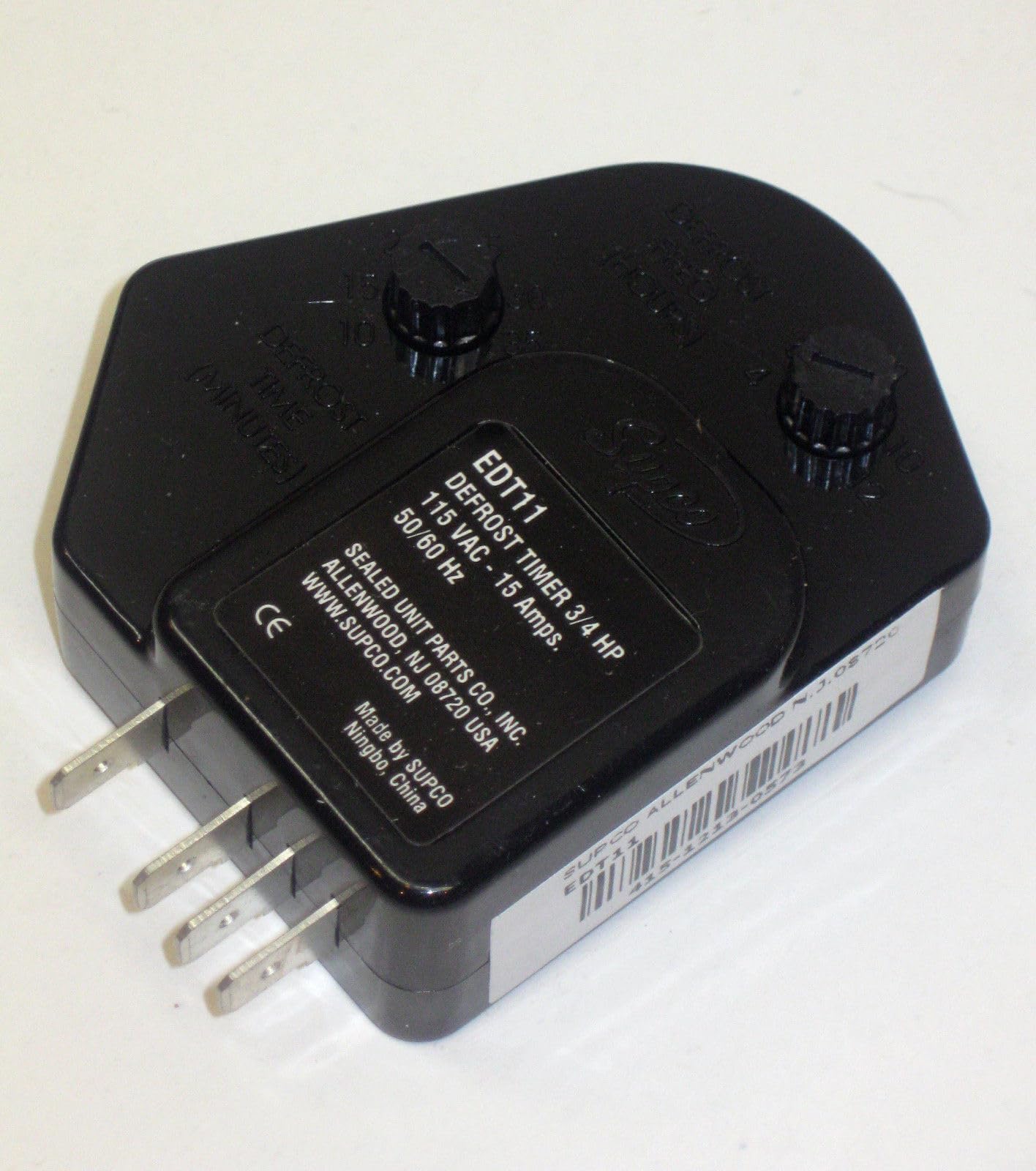 Amazon.com: EDT11 SUPCO Refrigerator Defrost Timer Control Universal ...