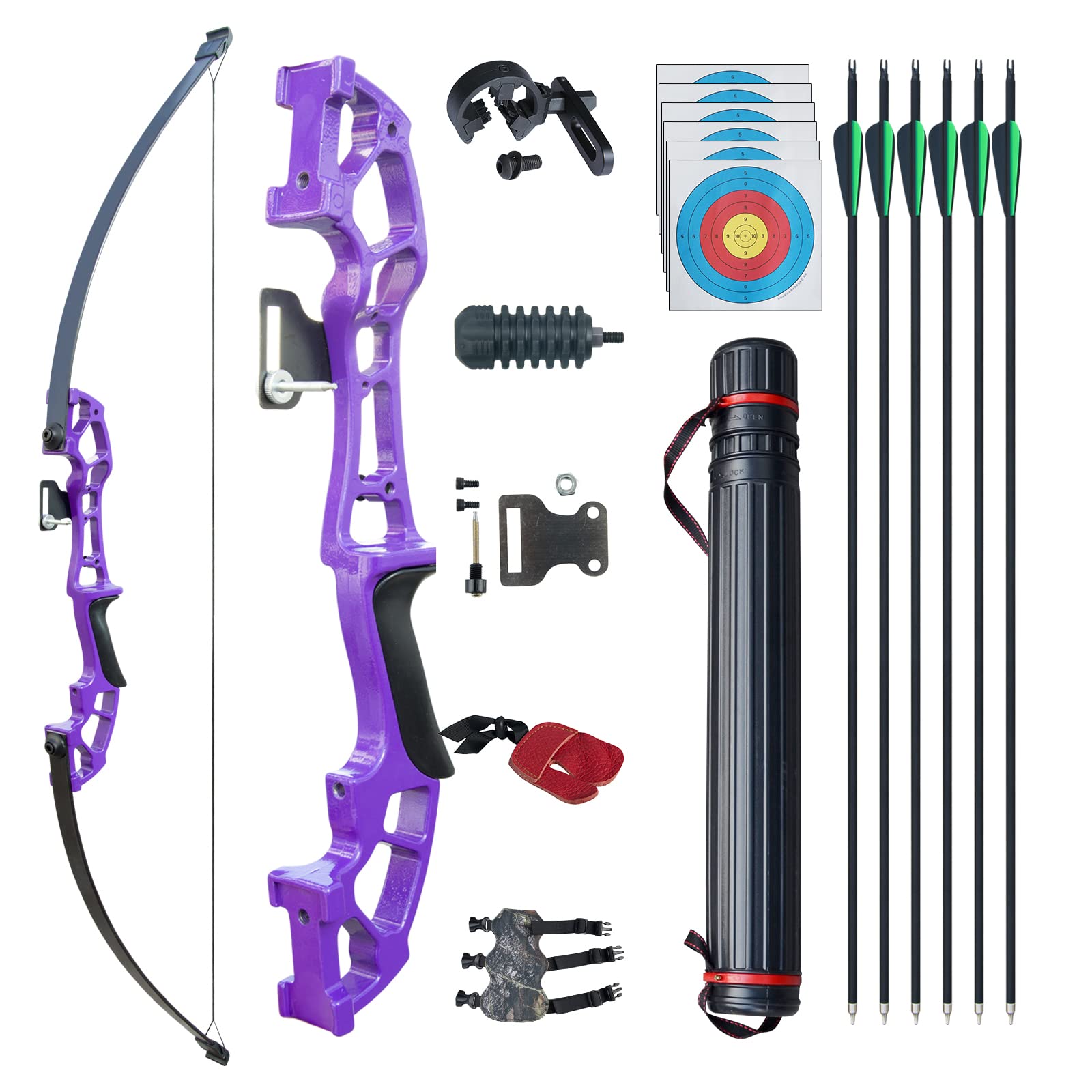 Buy D Q Archery Set Adult Bow And Arrow Set Adult Takedown Recurve Bow