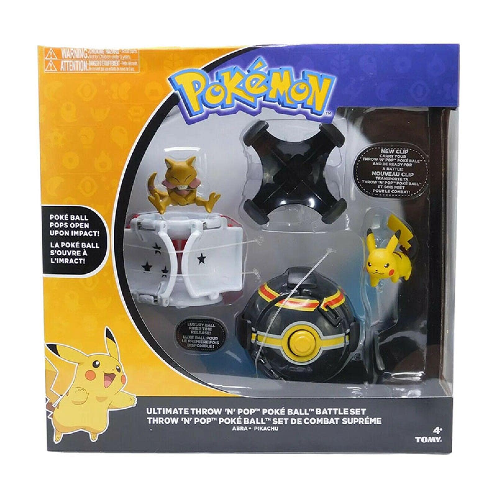 Buy Anime Pokemon Ultimate Throw N Pop Poke Ball Battle Set Pikachu ...