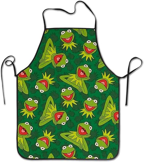 Premium ApronWaist Ties, Funny Frog Bib Aprons for Cooking, Kitchen ...