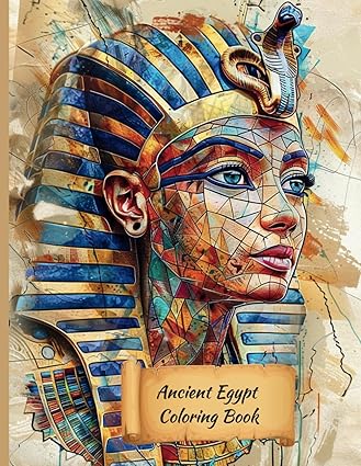 Amazon.com: Ancient Egypt Coloring Book: Enchanting Designs for Adults ...