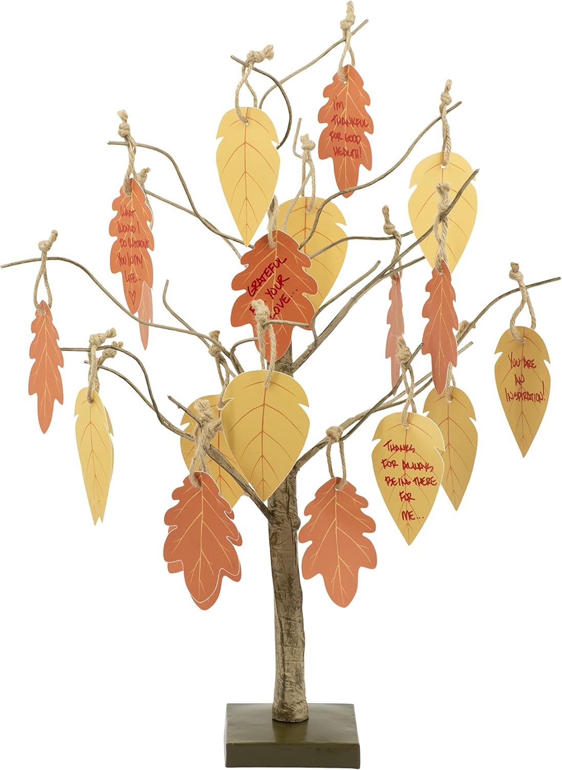 Amazon.com: ProductWorks 24" Gratitude Tree with Leaves Kit Seasonal ...