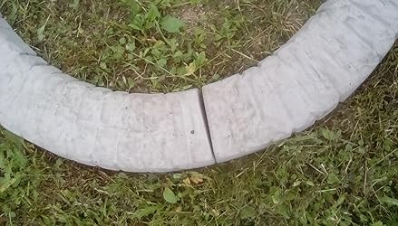 Amazon.com : Concrere Mold DIY Sold 2 pcs Round Edge Stone Concrete ...