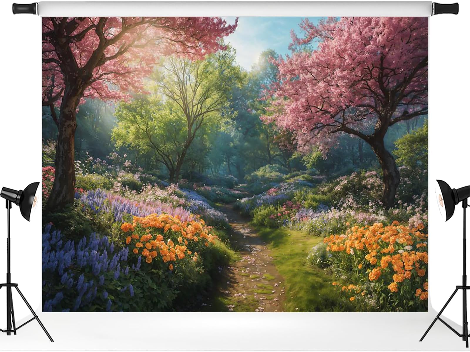Amazon.com : Kate 7x5ft Spring Enchanted Forest Backdrop for ...