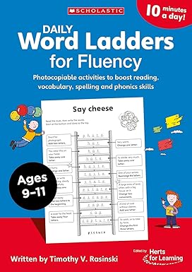 Daily Word Ladders for Fluency for Ages 9 to 11 : Rasinski, Timothy V ...