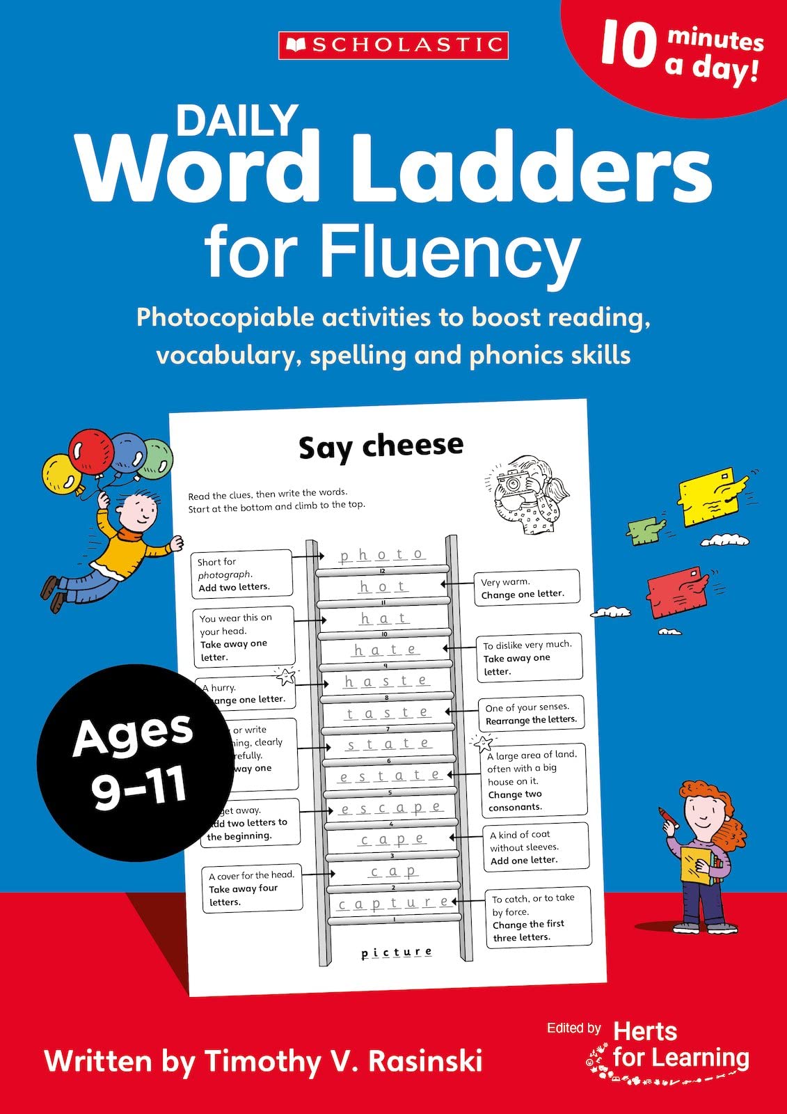 Daily Word Ladders for Fluency for Ages 9 to 11 : Rasinski, Timothy V ...