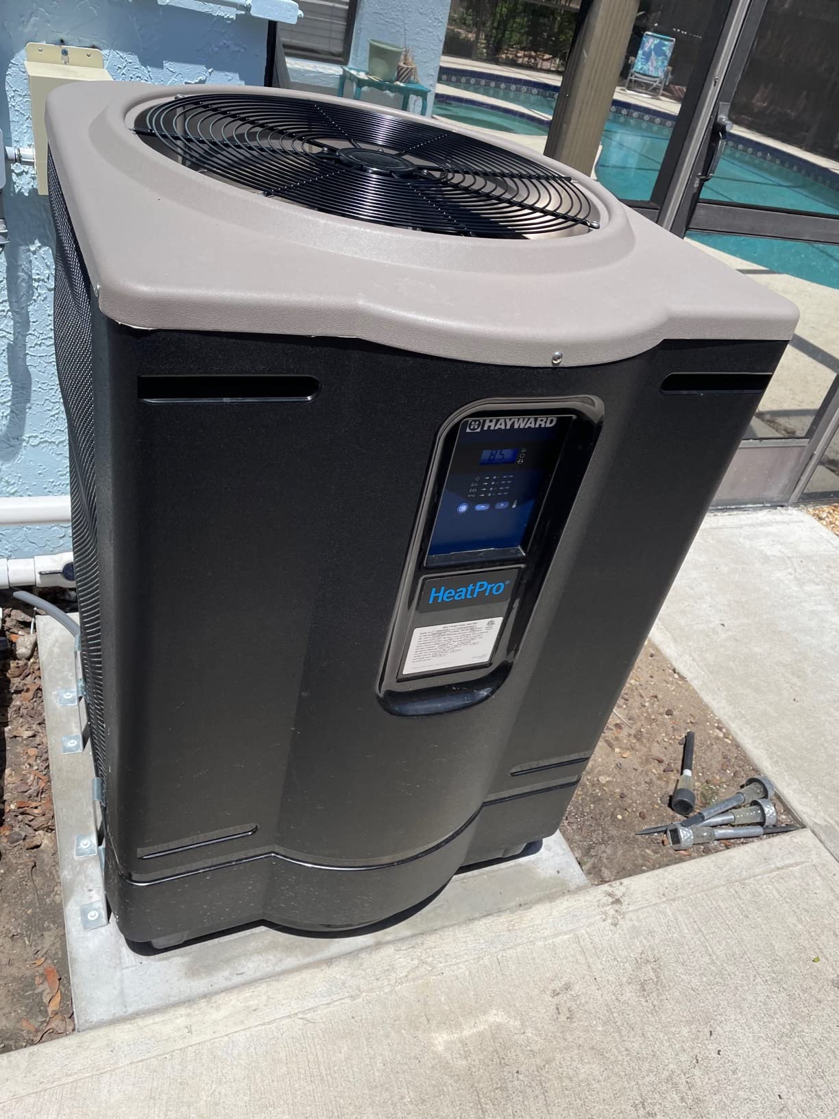 $184/mo - Finance Hayward W3HP21404T HeatPro 140,000 BTU Pool Heat Pump ...