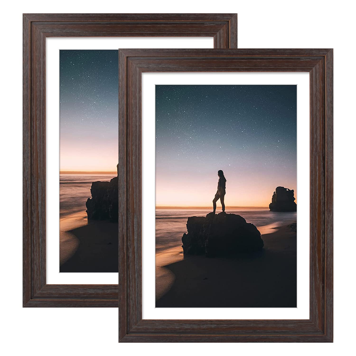 Amazon.com - Golden State Art, Set of 2, 13x19 Picture Frame - Displays ...