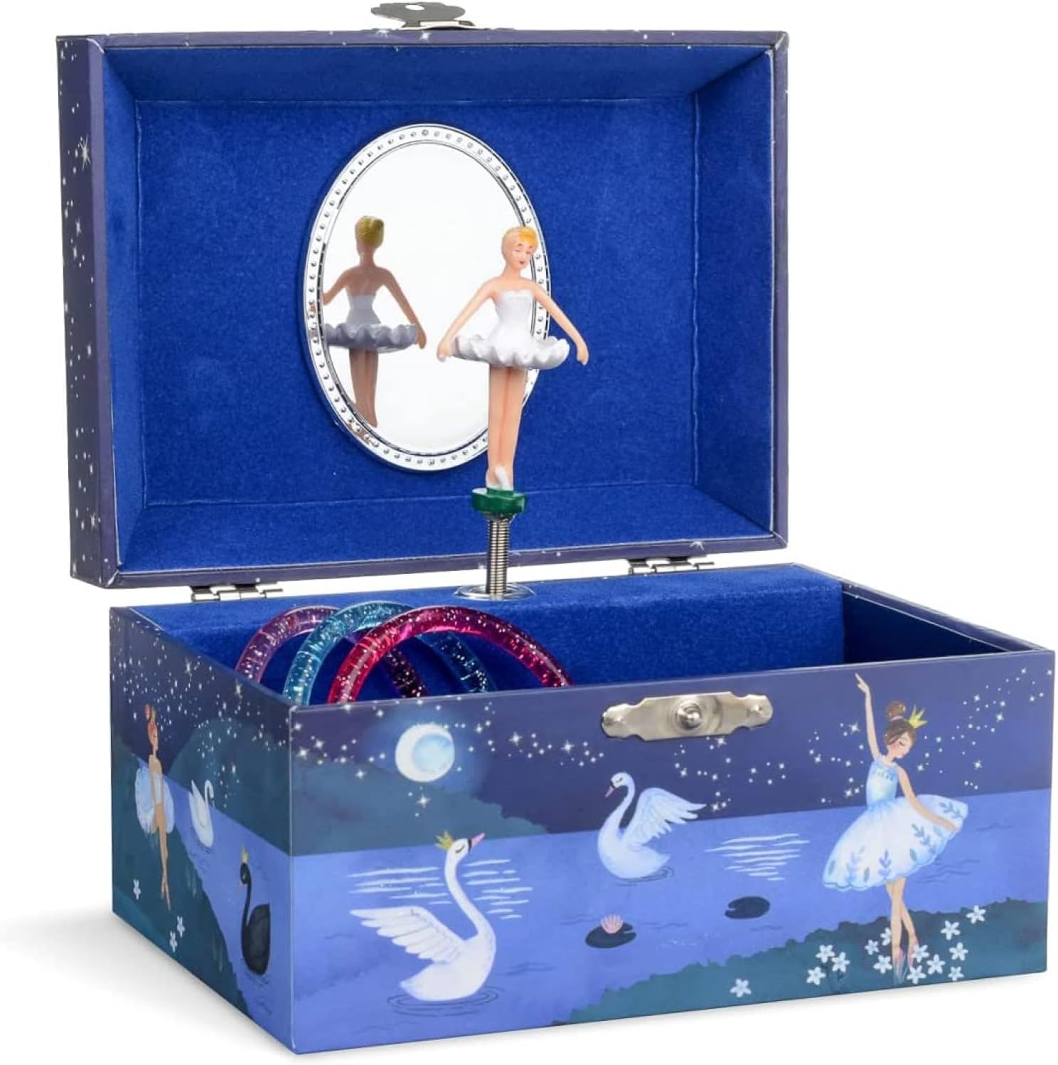 Amazon.com: Musical Jewellery Box with Classic Rotating Ballerina ...
