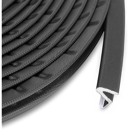 icyant Kerf Weather Stripping for Doors, 19.7 Ft V Shaped Kerf ...