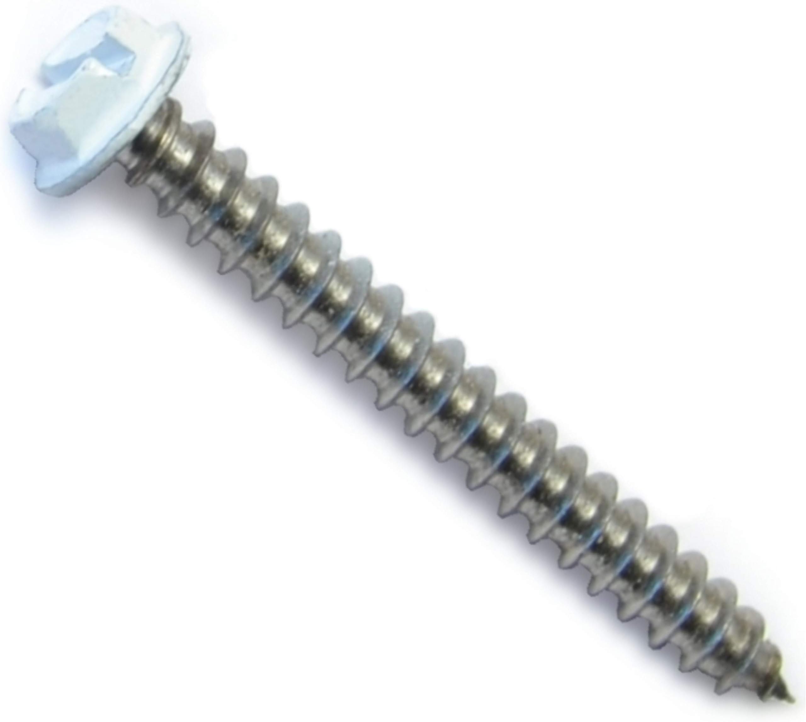 Amazon.com: Hard-to-Find Fastener 014973187040 White Hex Head Sheet ...
