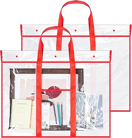 Amazon.com : Huhumy 2 Pcs Large Poster Storage Bag 31'' x 29" Bulletin ...