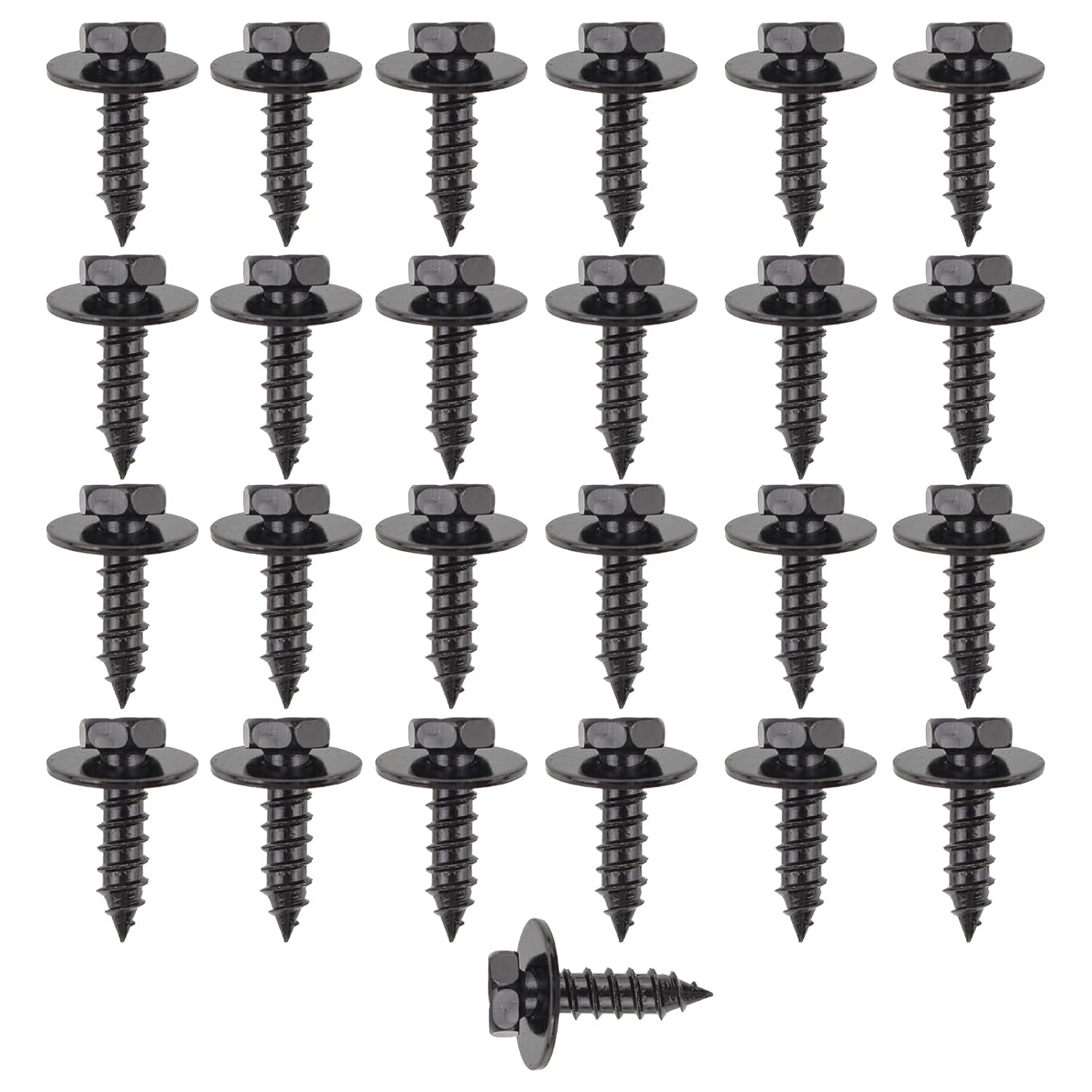 Amazon.co.jp: GoaMotors 90159-60477 バンパースプラッシュシールドフェンダースクリューボルト六角ヘッド ...