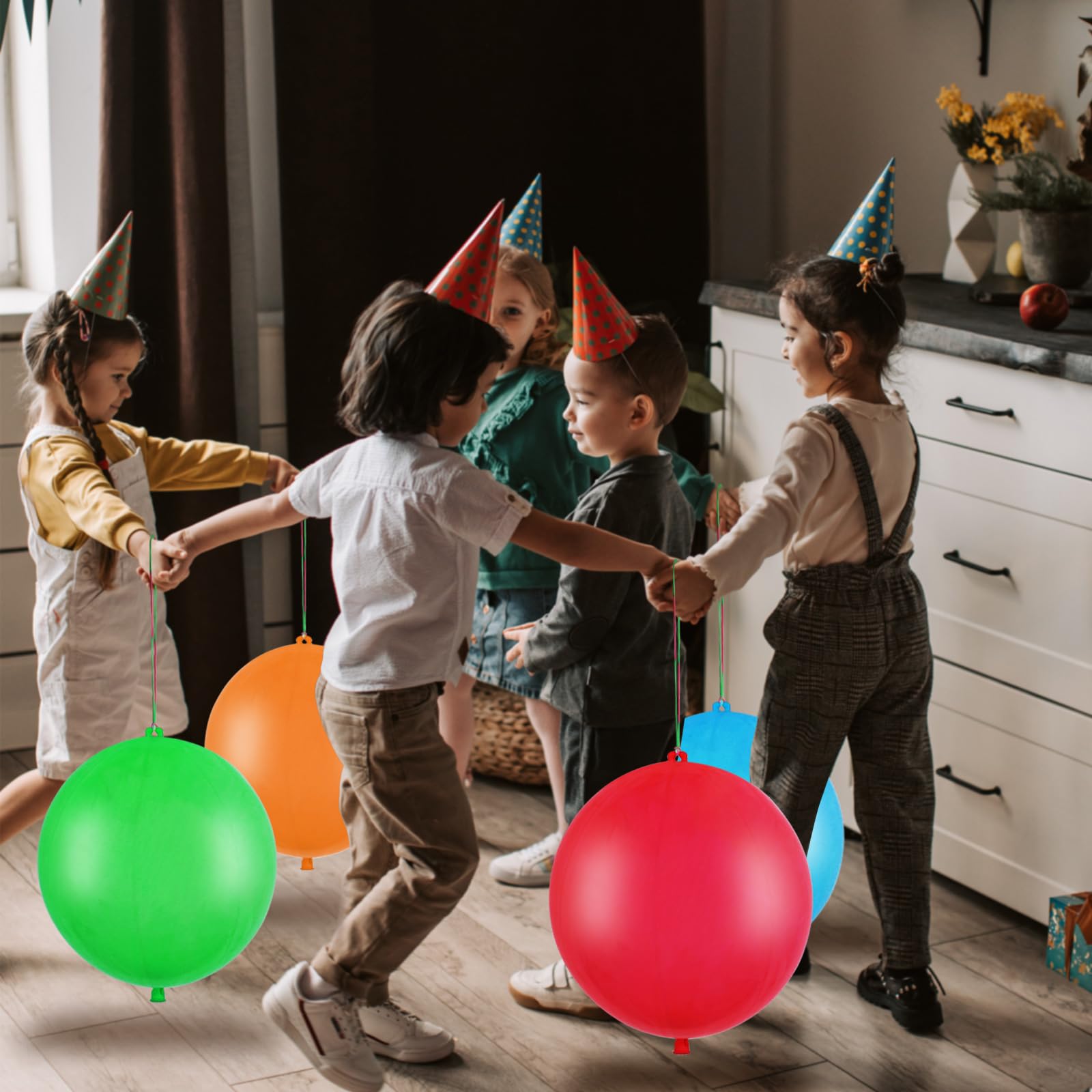 Snapklik.com : Punch Balloons, Neon Punching Balloons