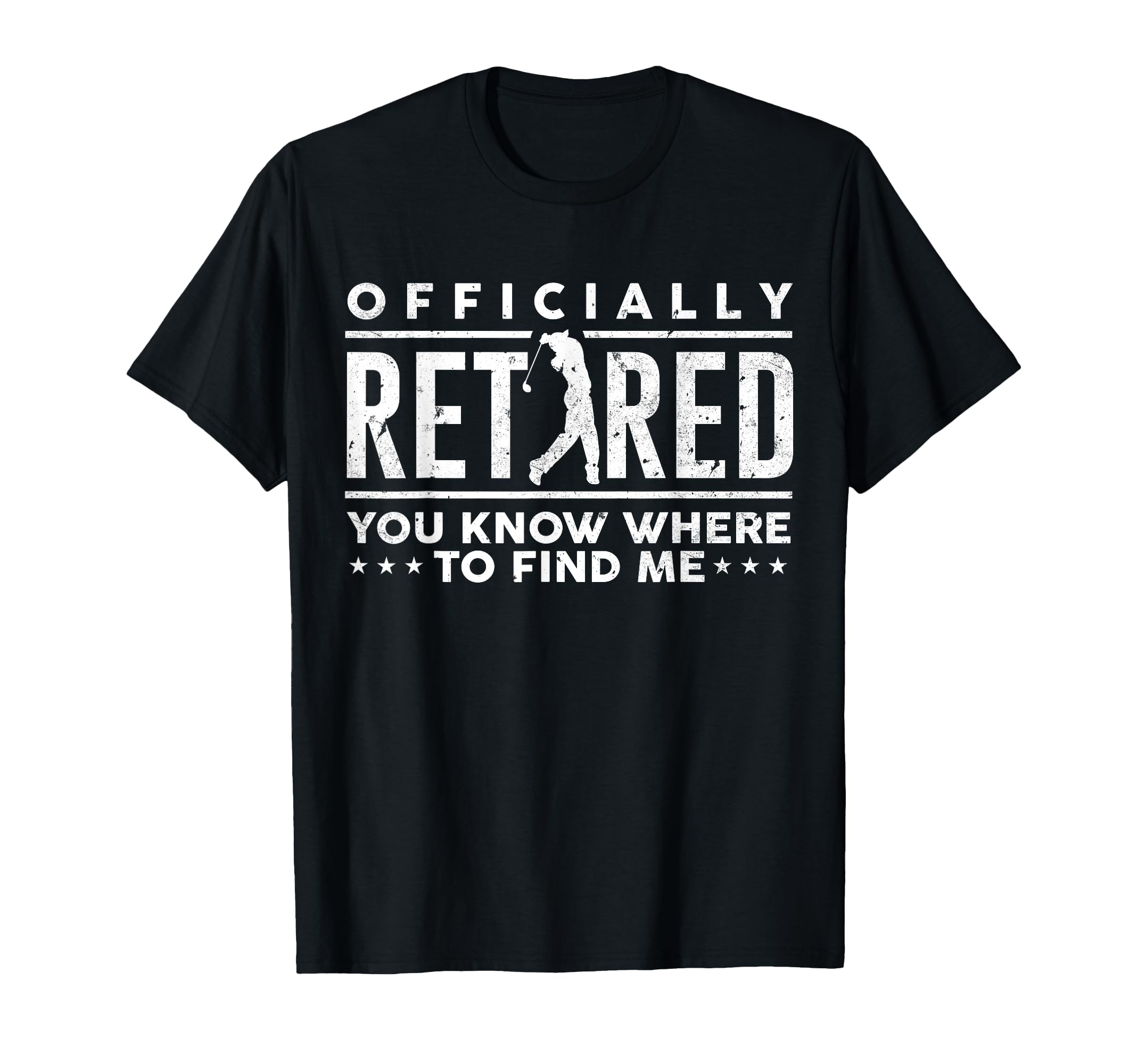 Amazon.com: Officially Retired Gifts Golf Dad Golfing Retirement Golfer ...