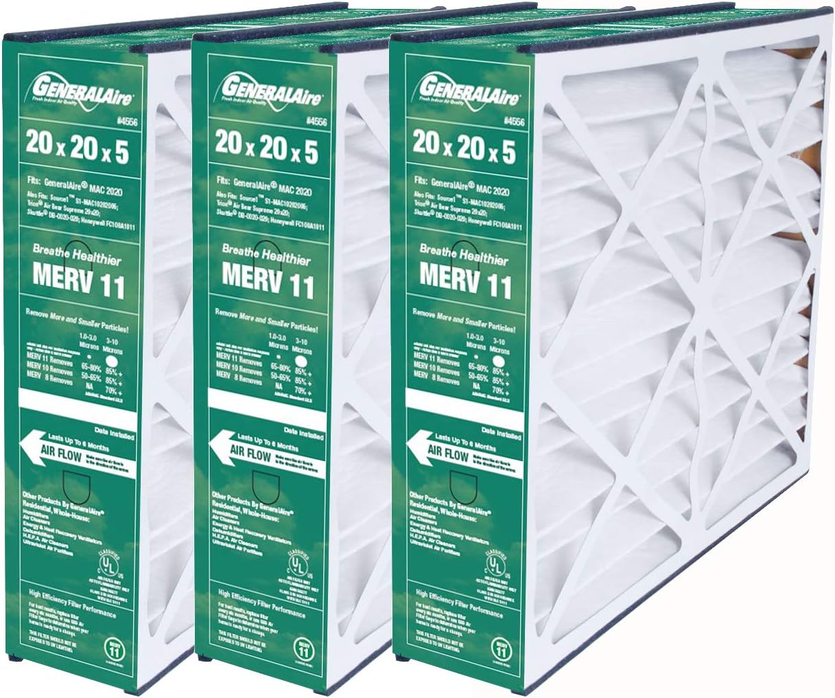 Amazon.com: GeneralAire ReservePro # 4556 20" x 20" x 5" Air Filter ...