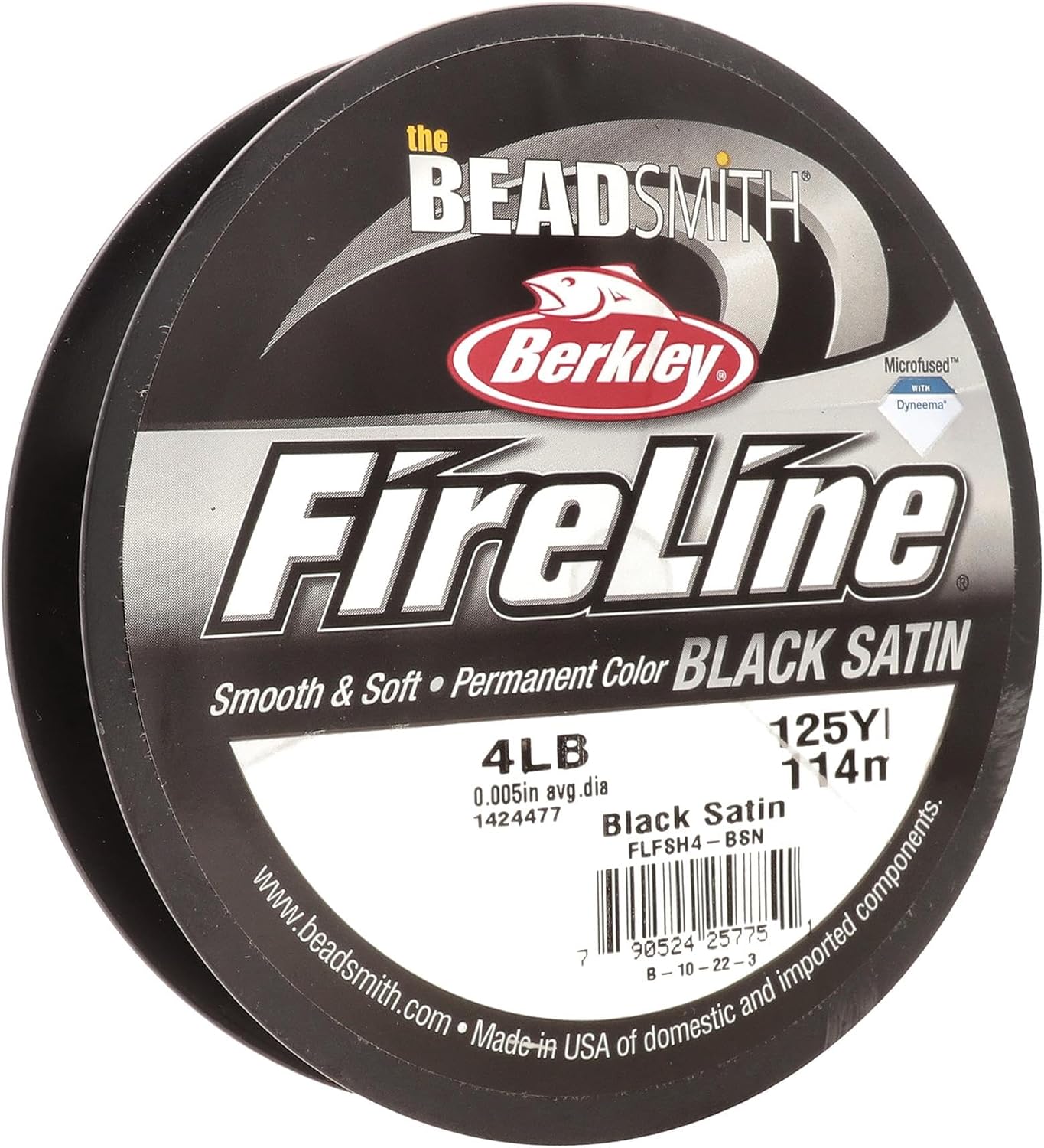Amazon.com: The Beadsmith Fireline by Berkley – Micro-Fused Braided ...