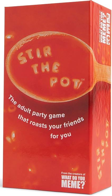 Amazon.com: Stir The Pot - The Party Game Where You Compete to Roast ...