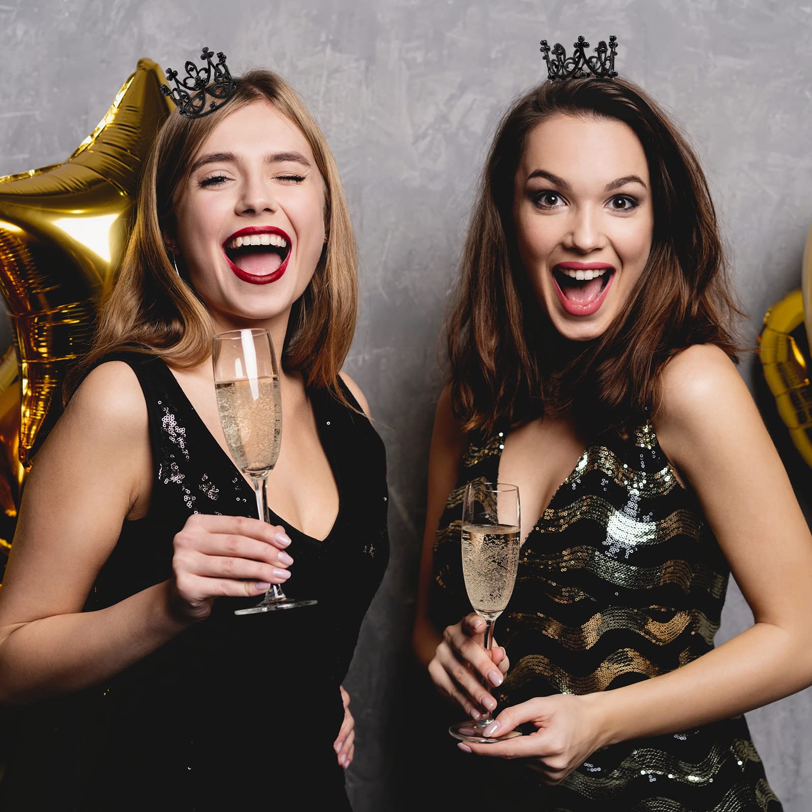 Snapklik.com : Fabbay 15 Pieces Crown Cake Topper Mini Crowns For ...