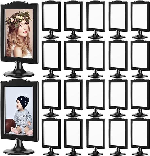 Amazon.com - Amyhill 20 Pcs Double Sided Standing Picture Frames 4 x 6 ...