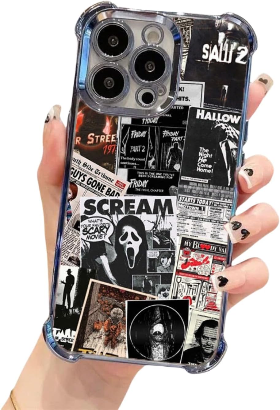 Amazon.com: Gosu.casestoree Horror Movie - Halloween Phone Case | Scary ...