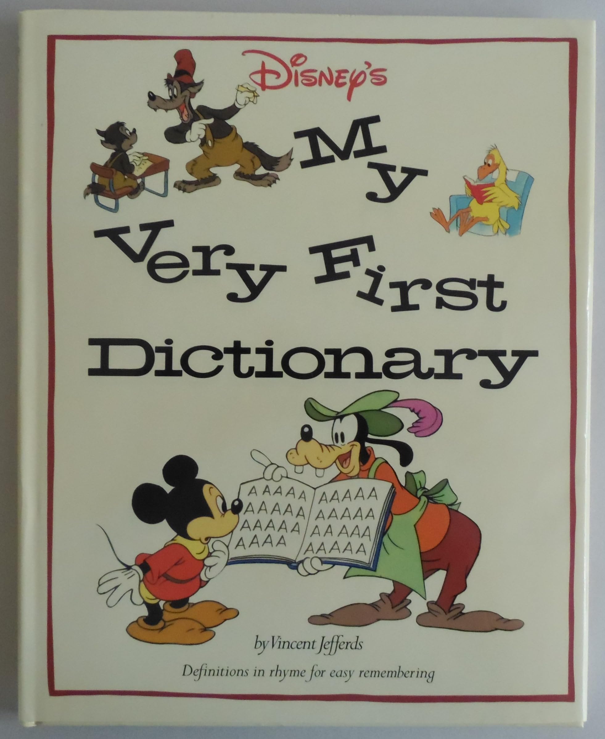 Disney's My Very First Dictionary: Jefferds, Vincent: 9780810981805 ...