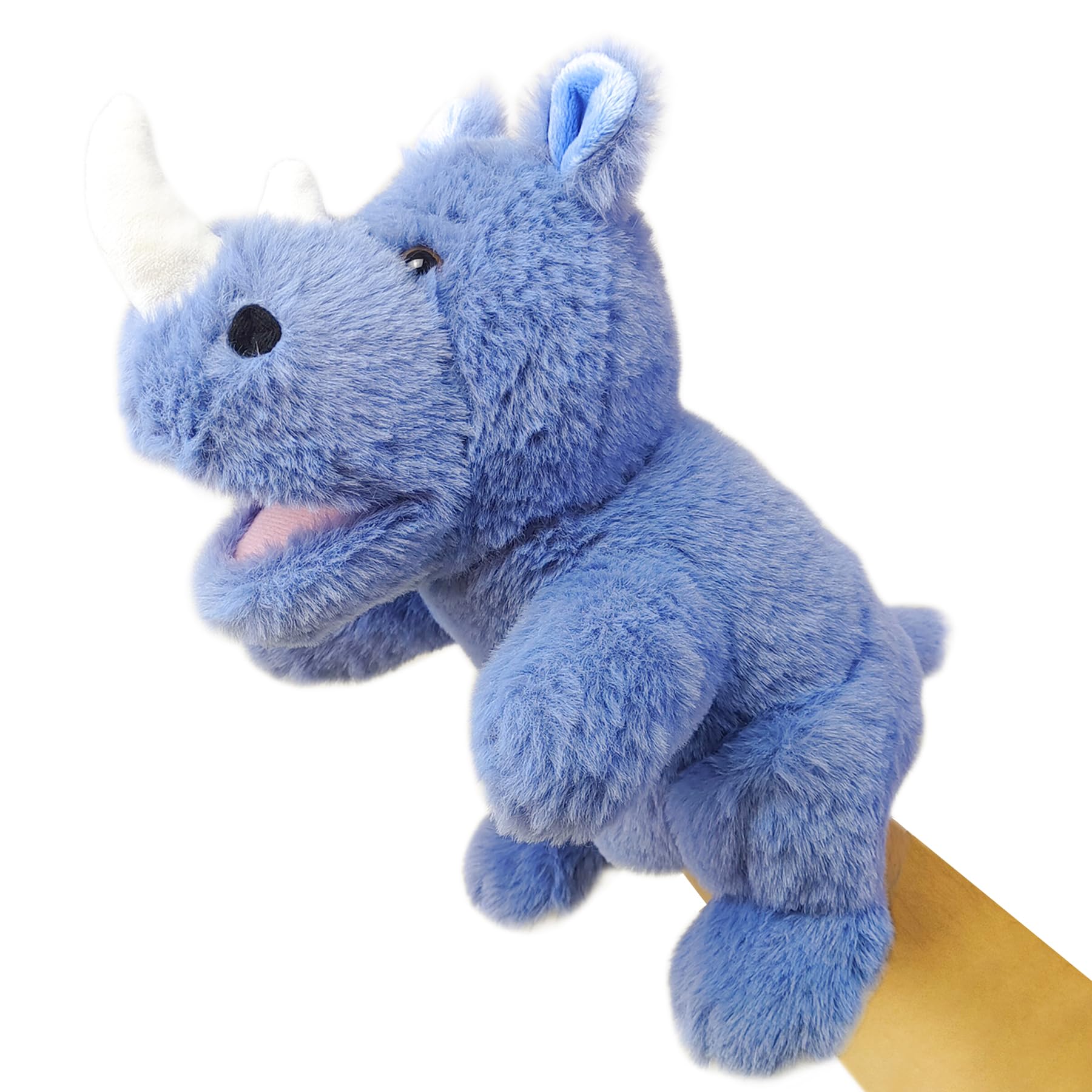 Amazon.com: okegztoa Hand Puppets,10" Rhino Hand Puppets for Kids,Hand ...