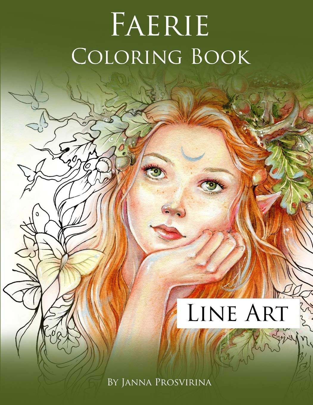 Snapklik.com : Faerie Coloring Book: Line Art
