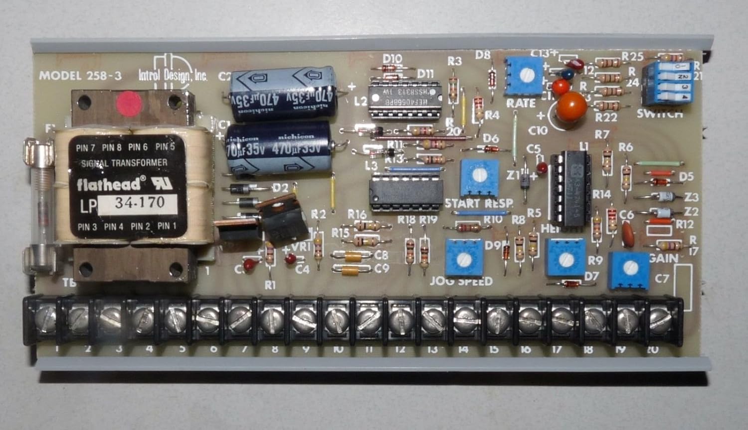 Amazon.com: INTROL DESIGN INC MODEL 258 3 MOTOR CONTROL 258-3 ...