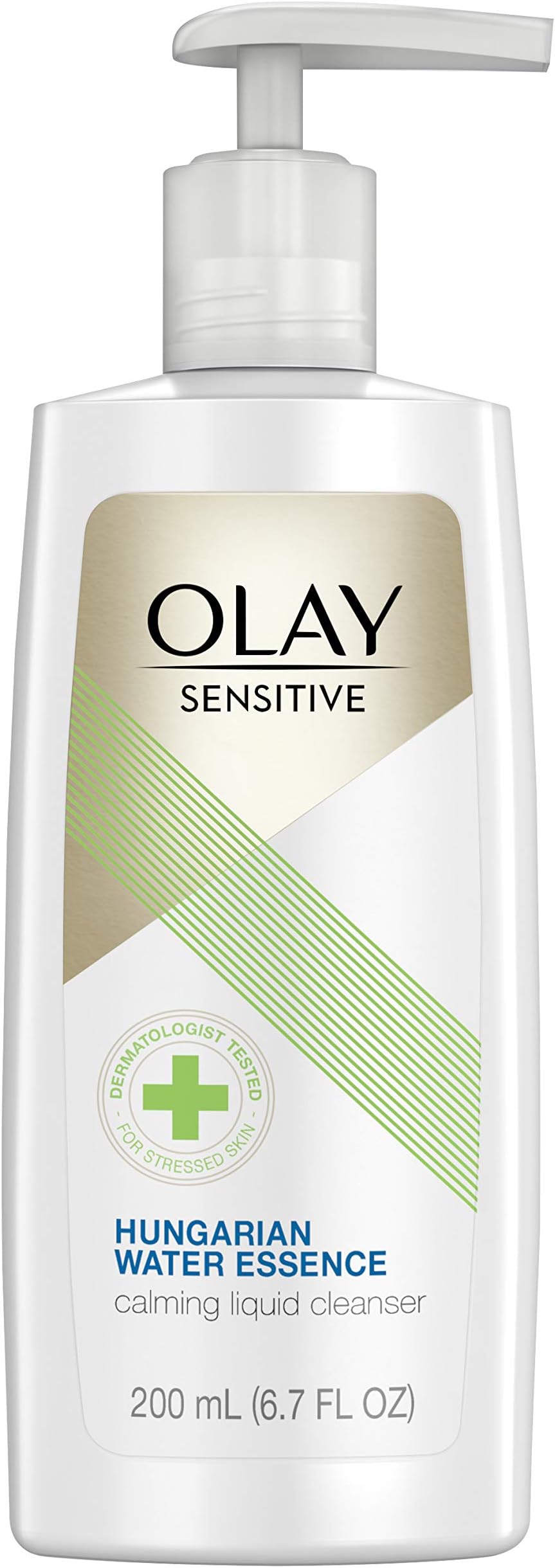 Amazon.com: Olay Sensitive Facial Cleanser with Hungarian Water Essence ...