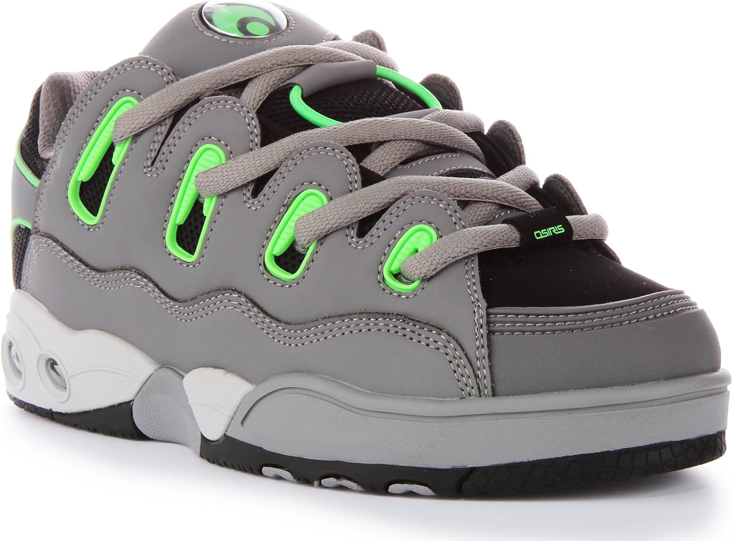 Amazon.com | Osiris D3 OG Shoes - Black/Grey/Lime - 13.0 | Skateboarding